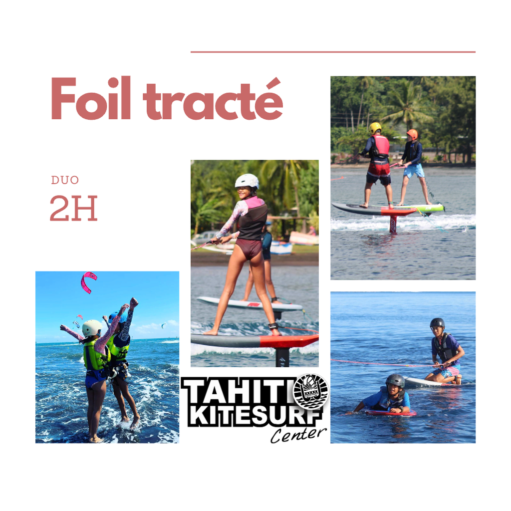 Foil tracté DUO | tahitikitesurfcenter.com
